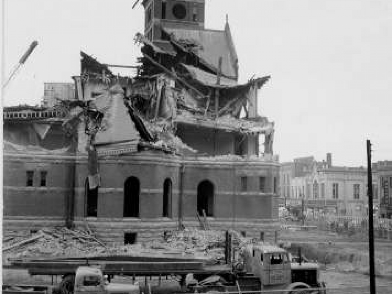 Fourth Courthouse Destruction - Friends of Wausau Historic Landmarks