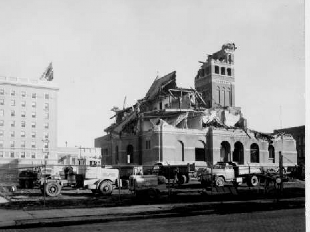 Fourth Courthouse Destruction - Friends of Wausau Historic Landmarks